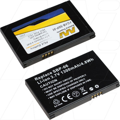 MI Battery Experts PDAB-SBP-06-BP1 - PDA & Smart Phone Battery